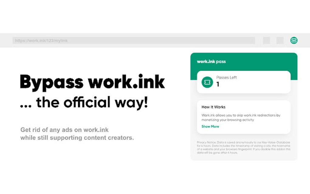 Work.ink Pass for Google Chrome - Extension Download
