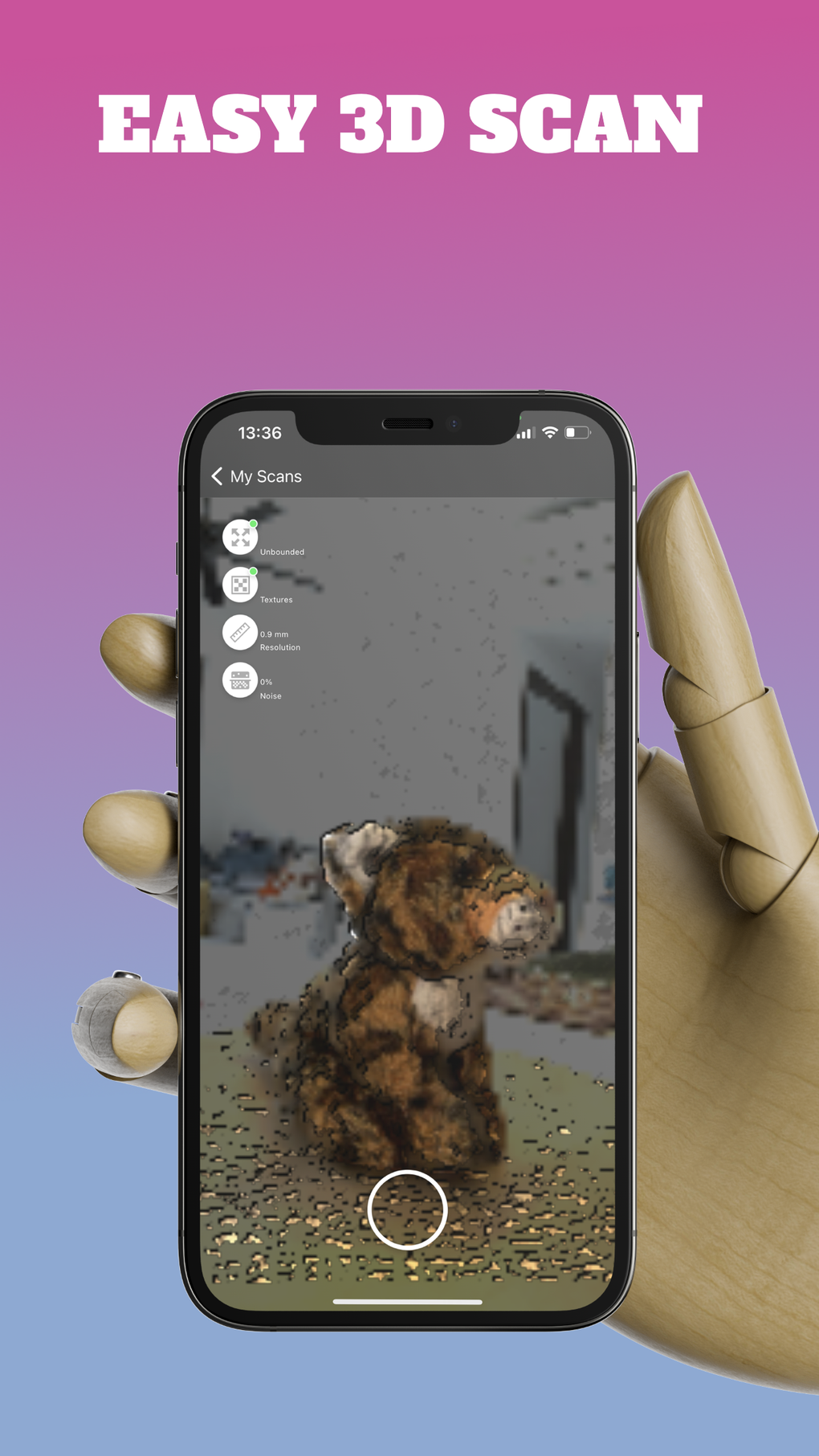 3D Scanner App pour iPhone - Télécharger