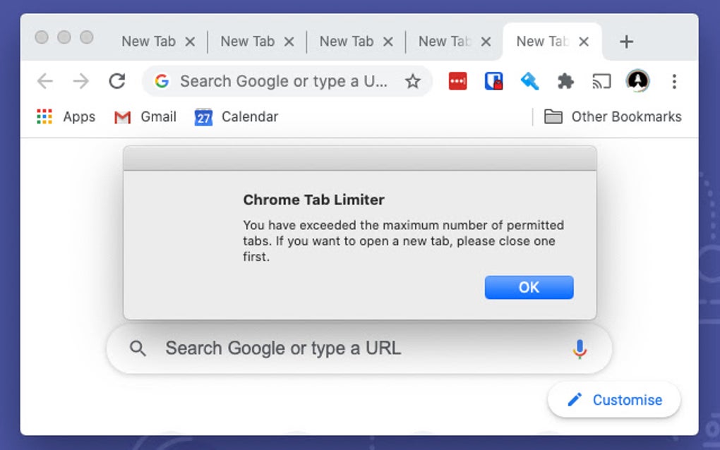 Chrome Tab Limiter - 12 Tabs Google Chrome 용 - 확장 프로그램 다운로드