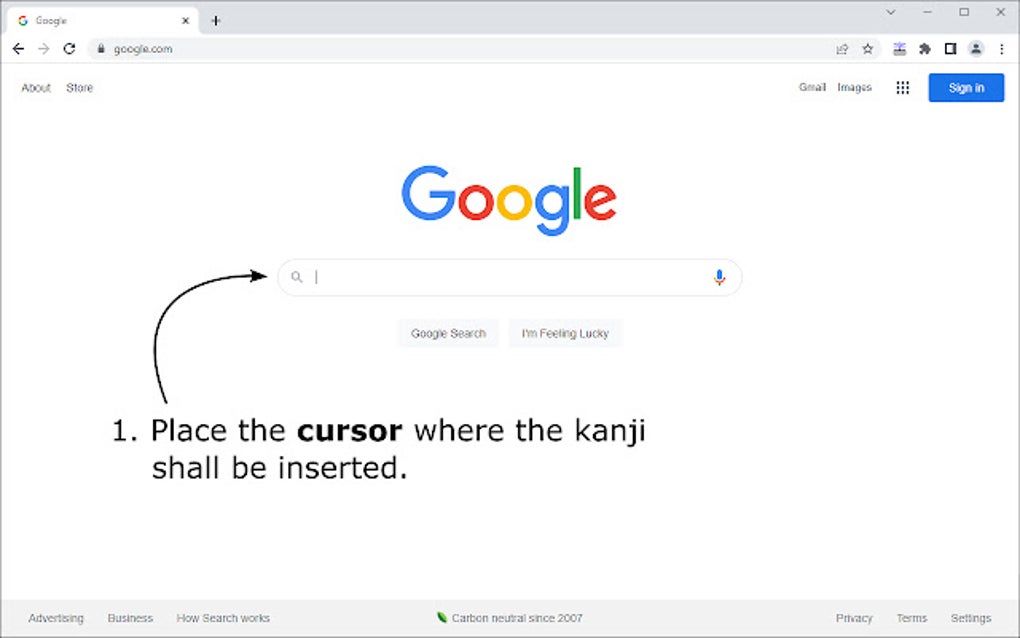 Kanji Typer pour Google Chrome - Extension Télécharger