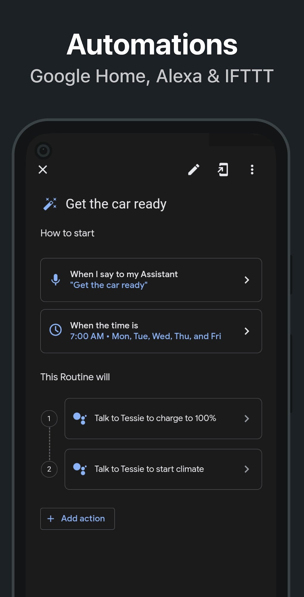 Tessie For your Tesla for Android - Download
