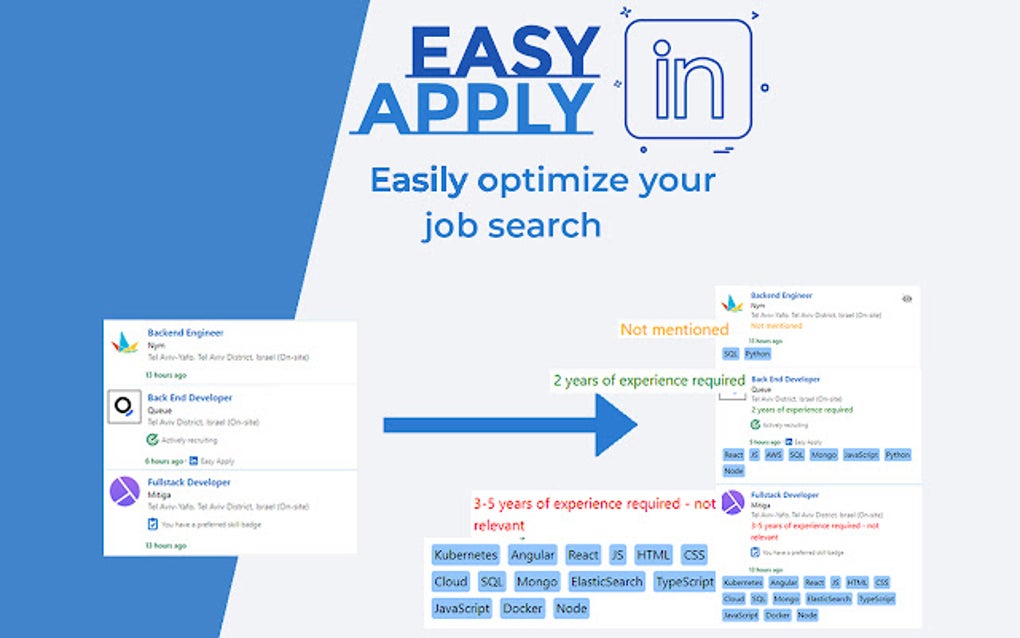 Easy Apply for Google Chrome - Extension Download