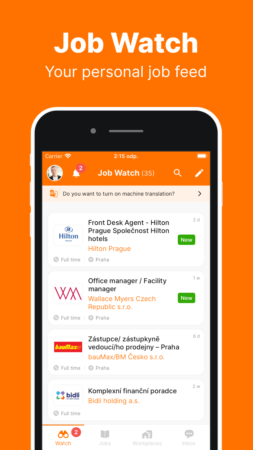 Alfred Jobs for iPhone - Download