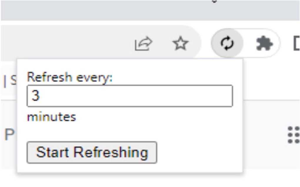 Simple Auto Refresh สำหรับ Google Chrome - ส่วนขยาย ดาวน์โหลด