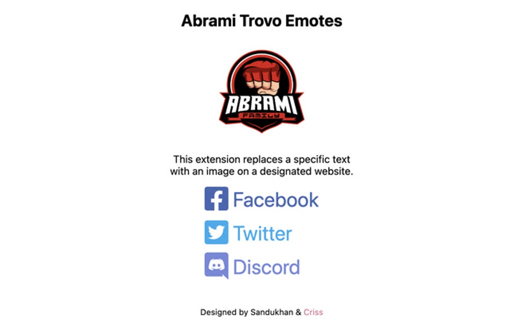 Abrami Trovo Emotes for Google Chrome - Extension Download