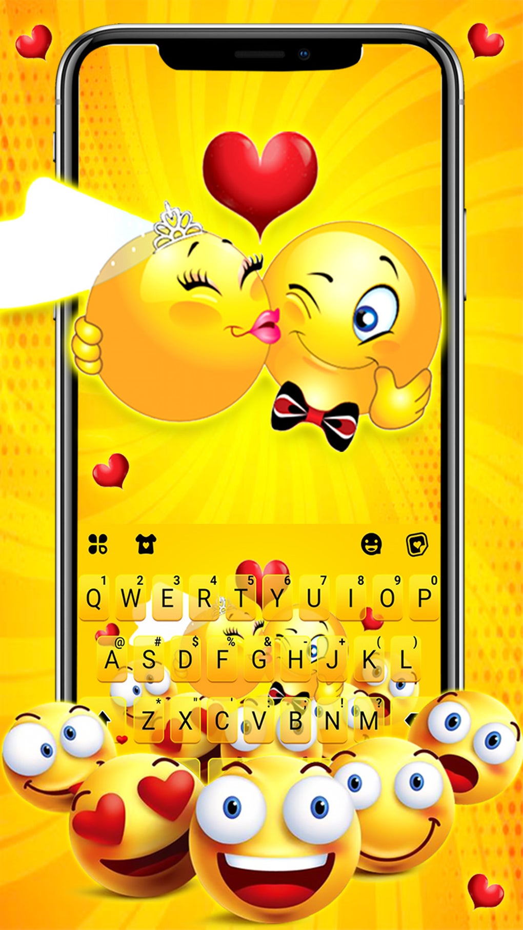 Funny Yellow Emojis Keyboard Background Per Android Download Funny Yellow Emojis Keyboard Background Per Android Download