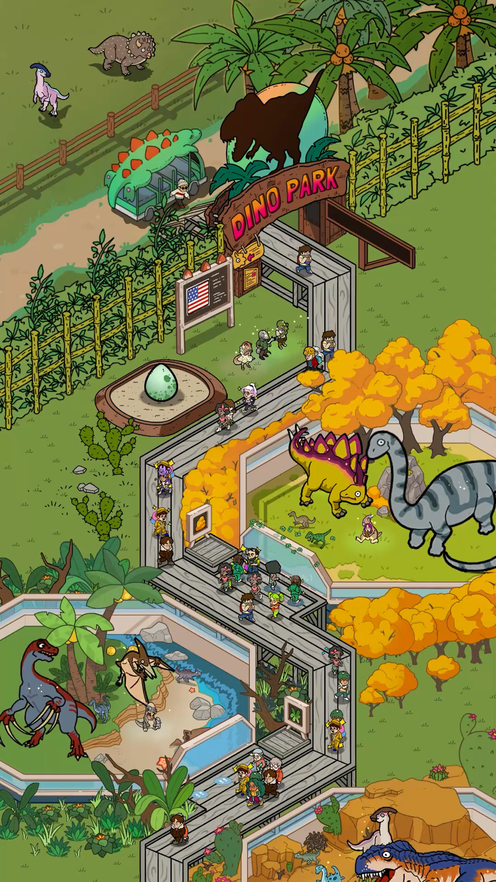 Idle Dino Jurassic Tycoon for iPhone - Download