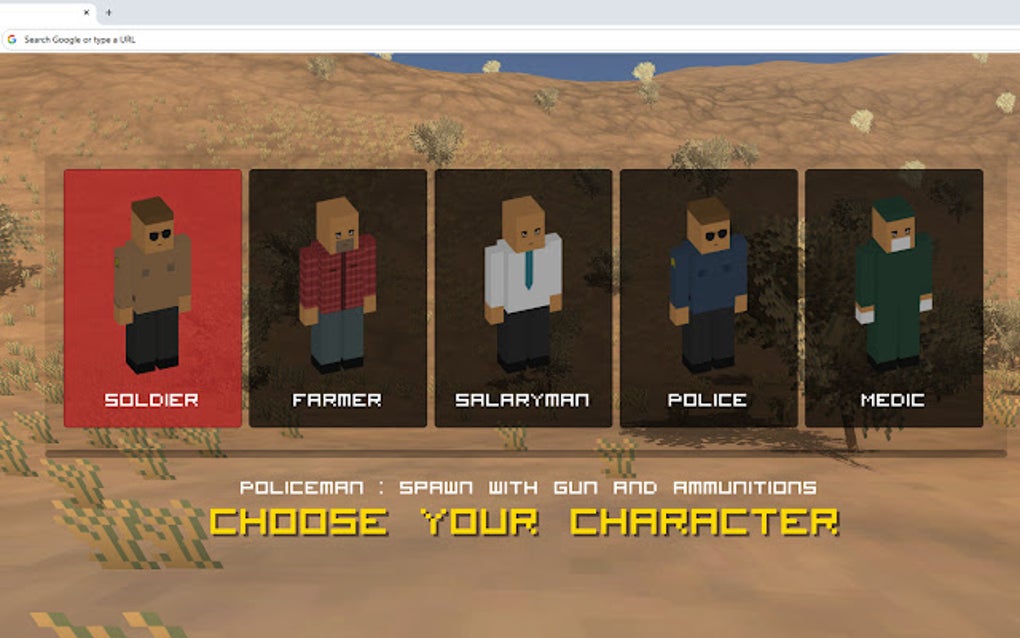 PUBG Pixelcraft para Google Chrome - Extensión Descargar
