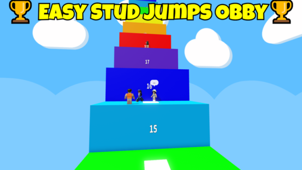 Easy Stud Jumps Obby For Admin for ROBLOX - Game Download