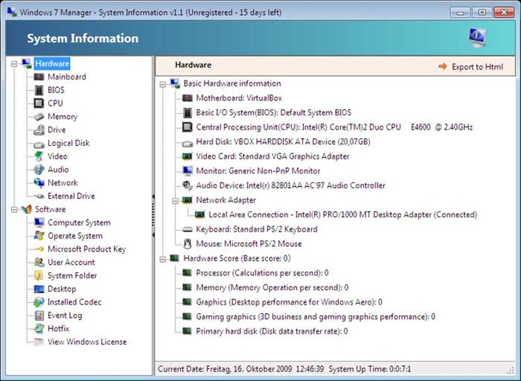 Windows 7 Manager (Windows) - Download