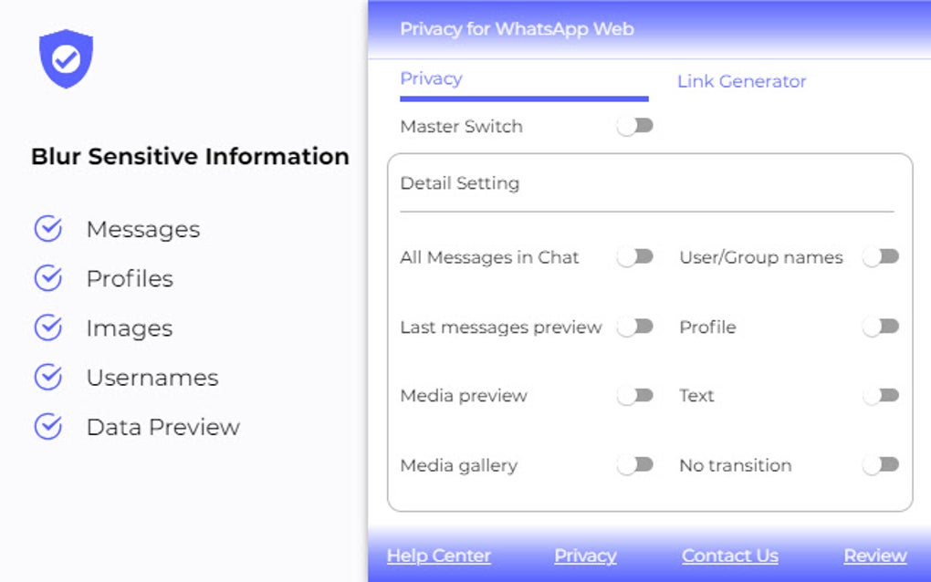 Privacy Extension for WhatsApp Web Google Chrome 용 - 확장 프로그램 다운로드