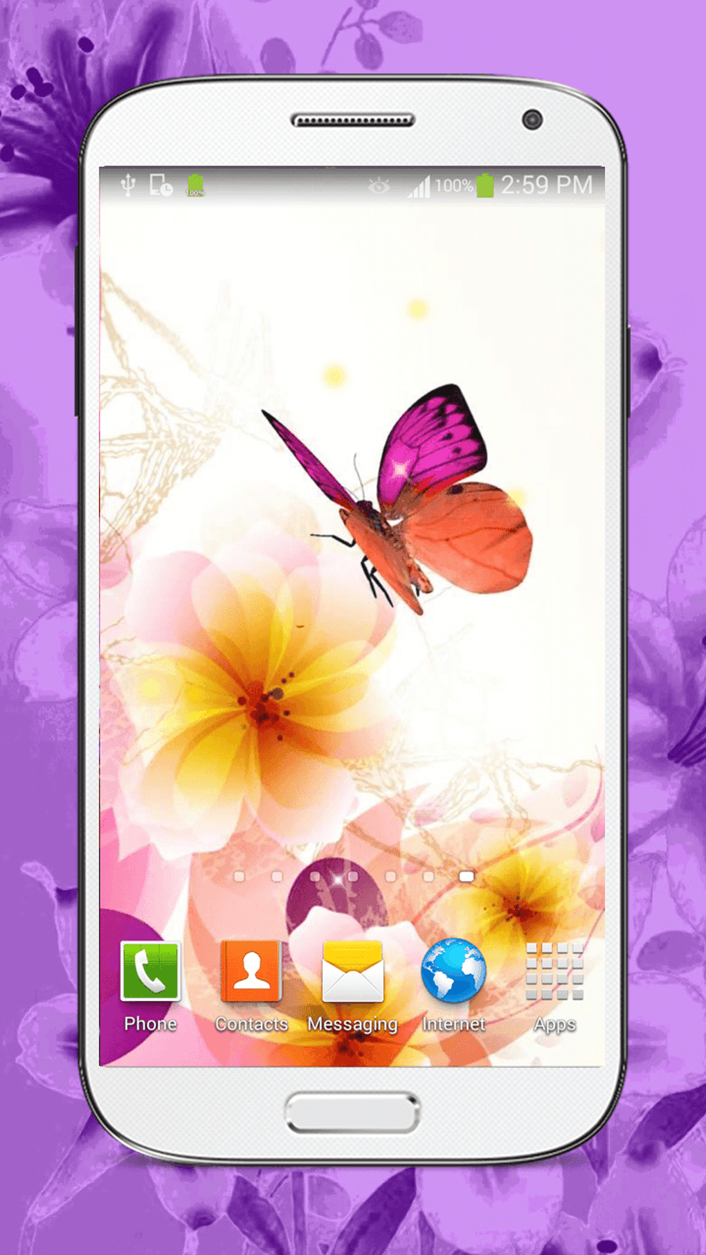 Android için Butterfly Live Wallpaper HD APK - İndir