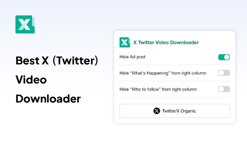 Twitter Video Downloader สำหรับ Google Chrome - ส่วนขยาย ดาวน์โหลด