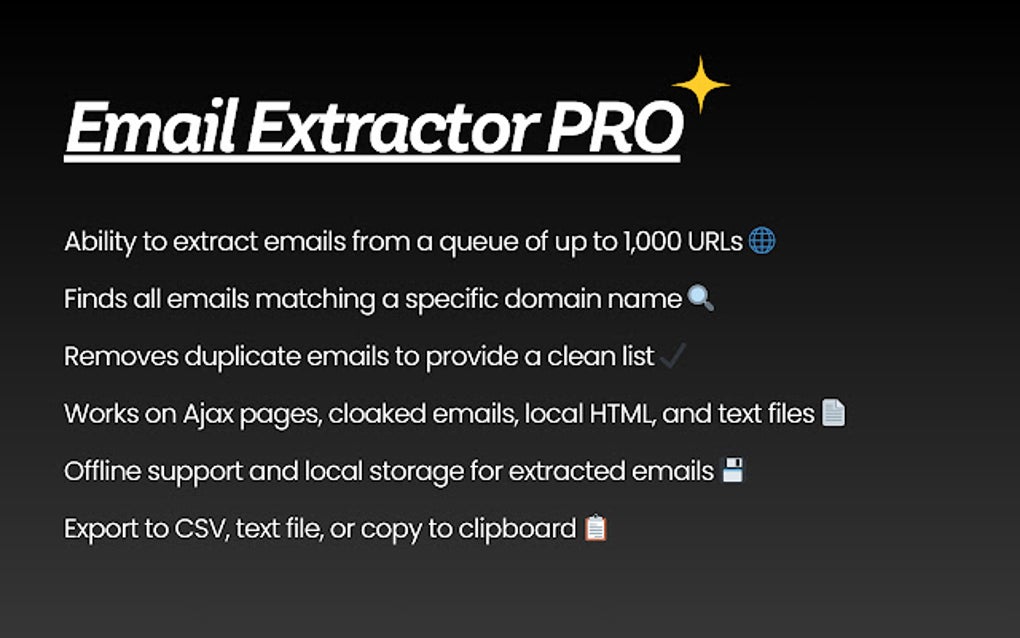 Email Extractor Pro for Google Chrome - Extension Download
