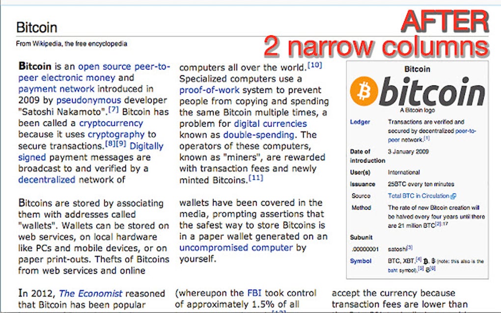 Columns for Google Chrome - Extension Download