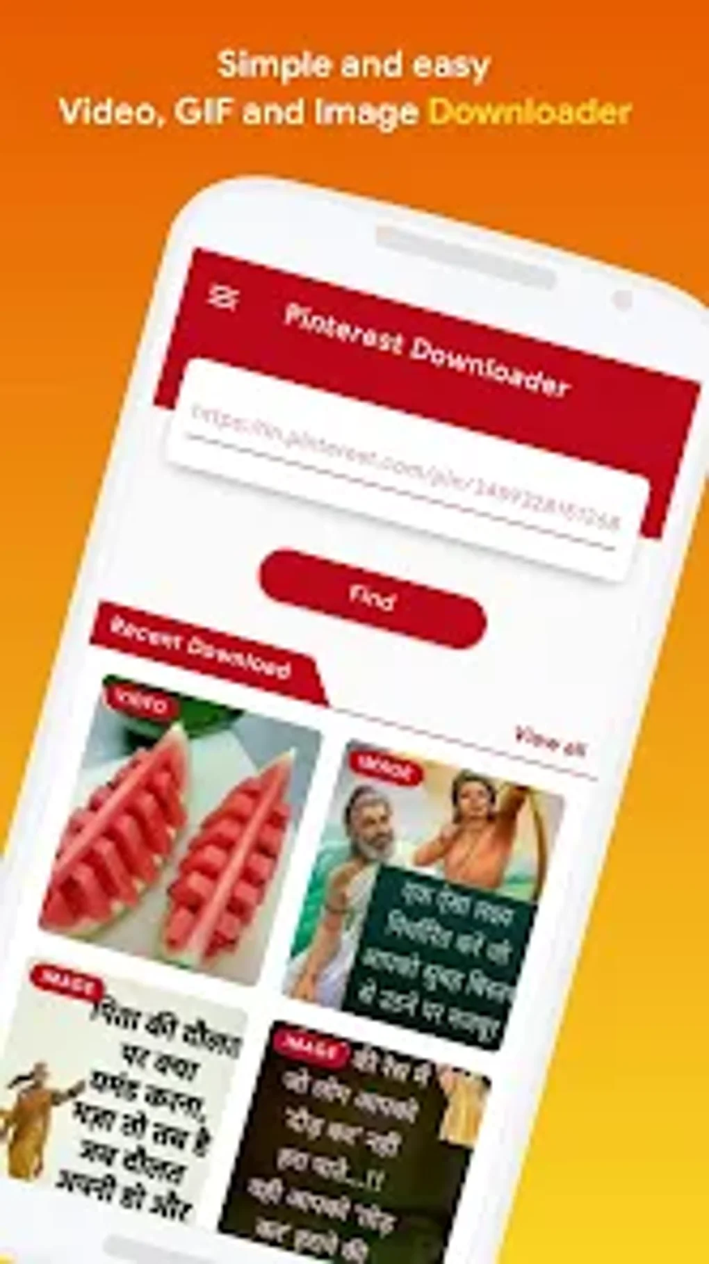 Video Downloader For Pinterest for Android - Download