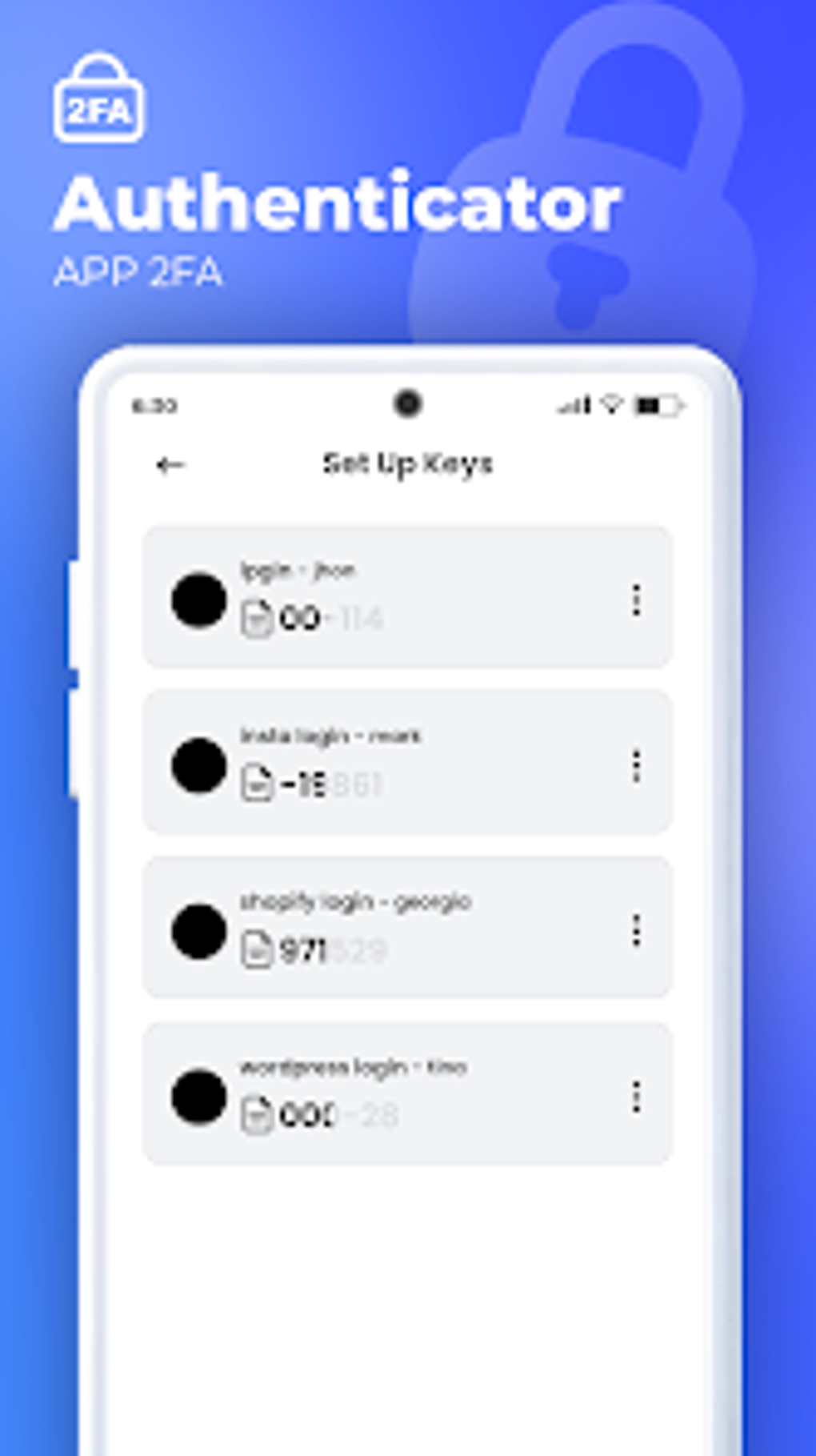 Authenticator App for Android - 無料・ダウンロード