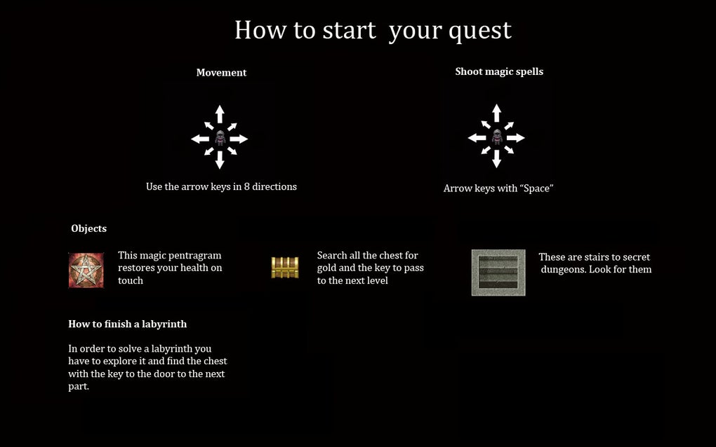 Project Druid - 2D Labyrinth Explorer - Download