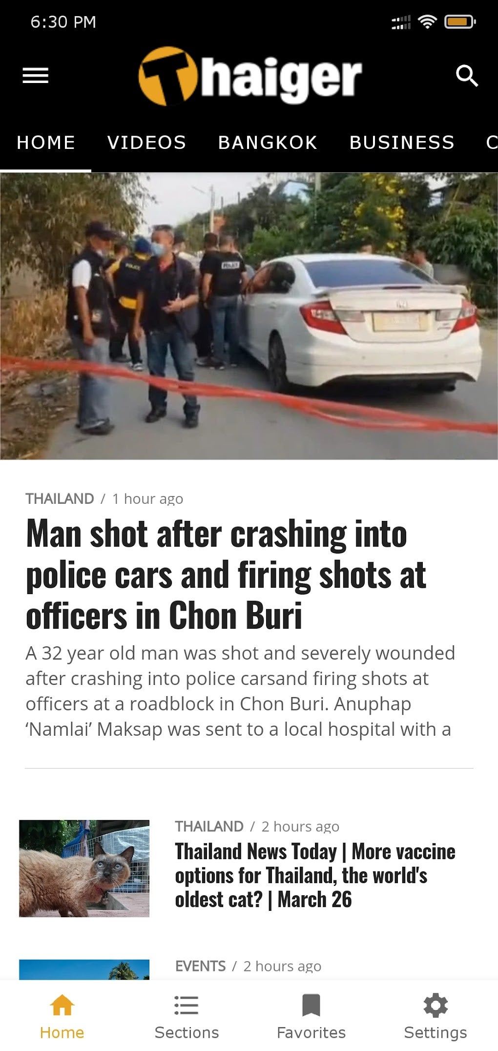 The Thaiger pour Android - Télécharger