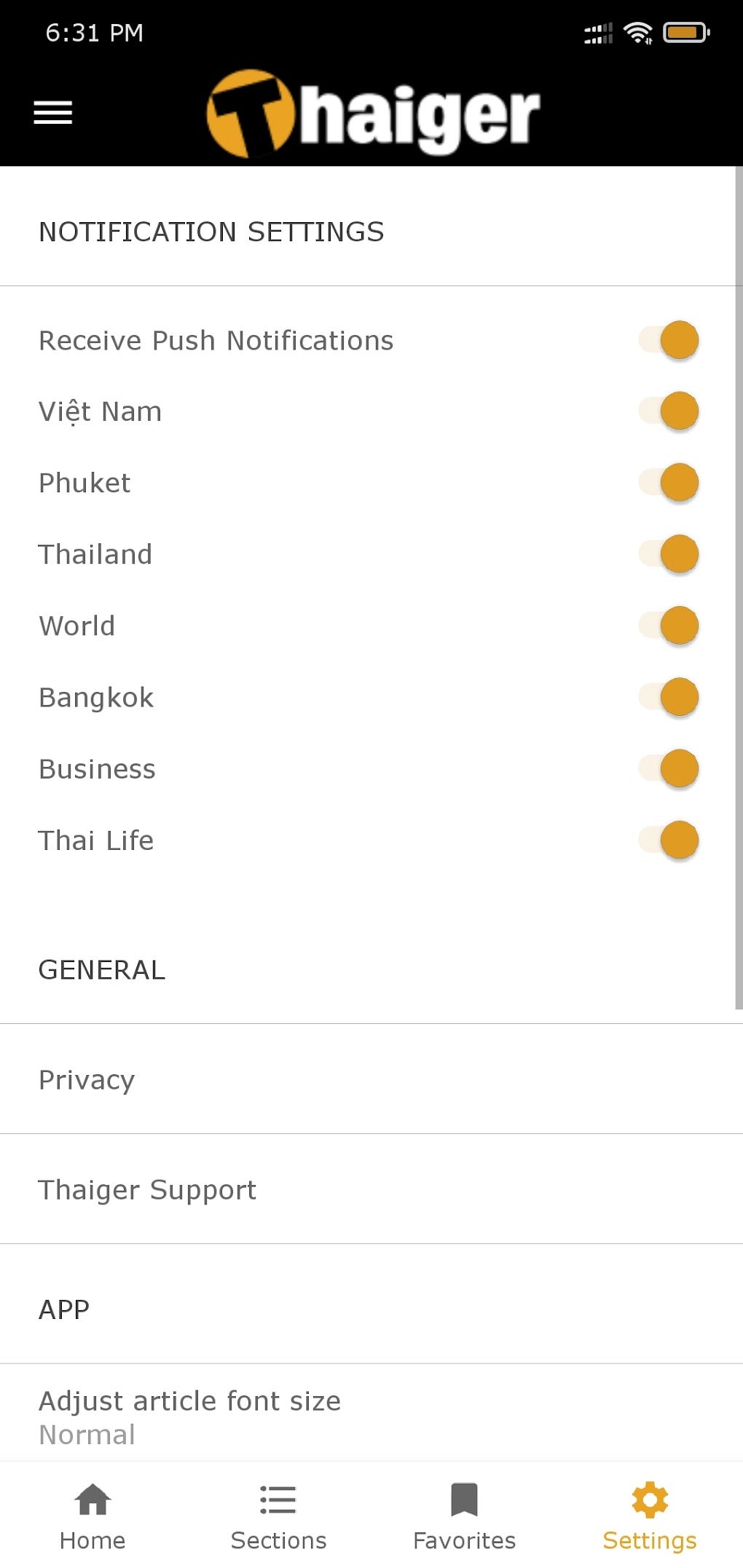 The Thaiger for Android - Download