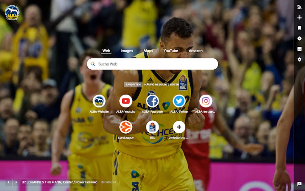 ALBA BERLIN New Tab Startseite for Google Chrome - Extension Download
