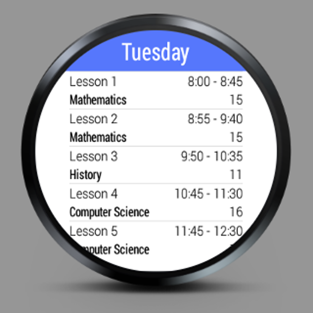 Class Time Timetable APK Para Android Descargar