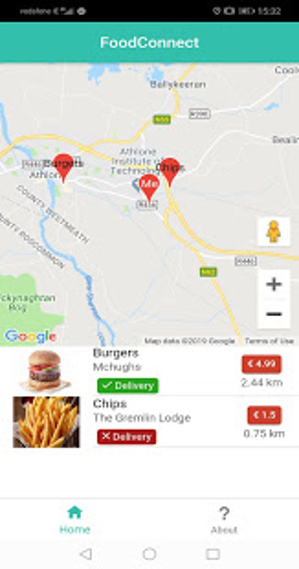 The Food Connect App pour Android - Télécharger