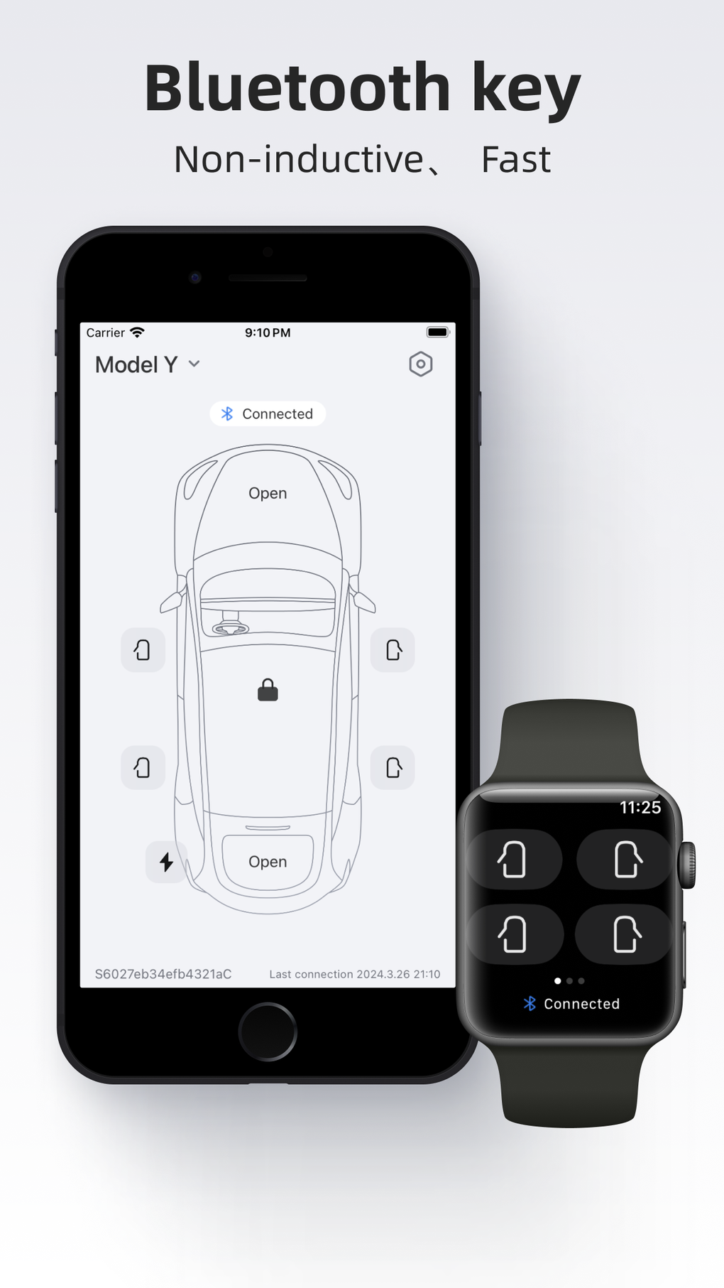 Key for Tesla - Bluetooth key for iPhone - Download