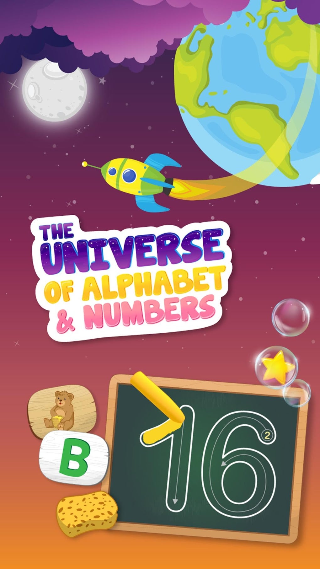Android 용 Preschool Alphabet and Numbers - 다운로드