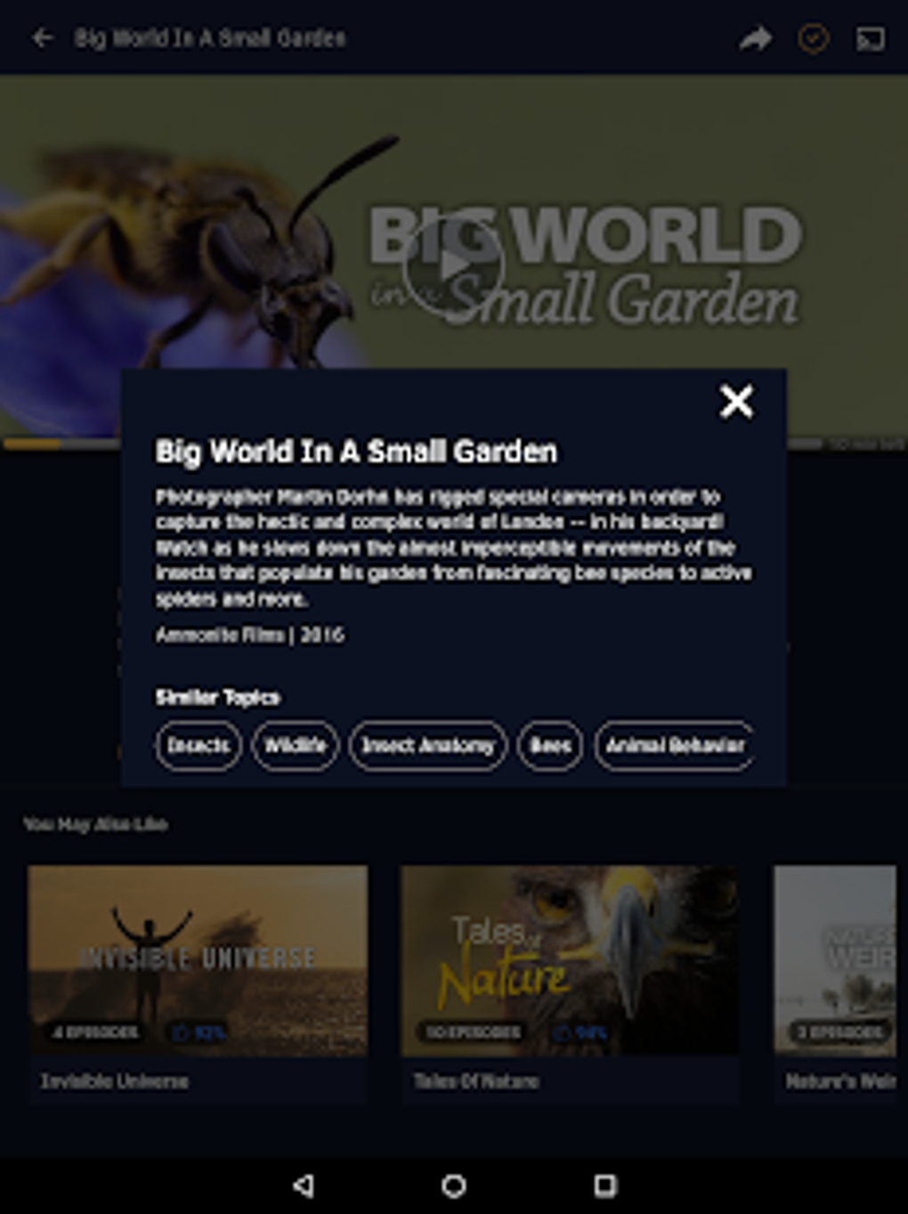 CuriosityStream - Stream Documentaries APK for Android - Download