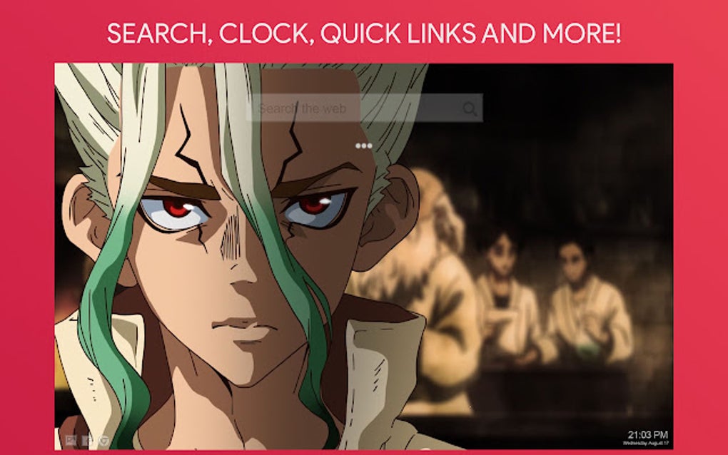 Dr Stone Wallpaper HD Custom New Tab pour Google Chrome - Extension ...