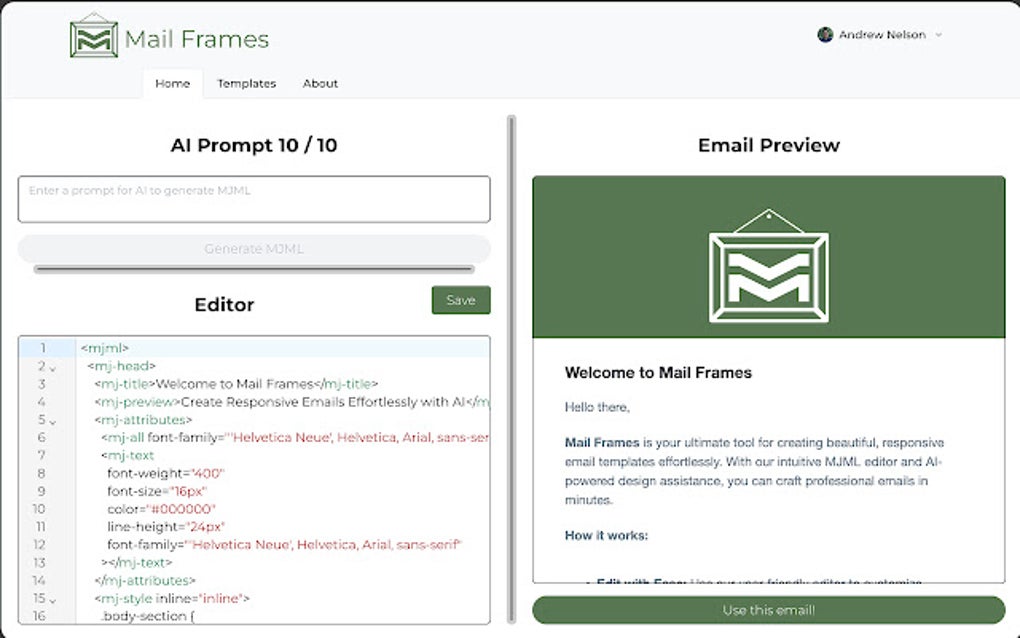 Mail Frames Google Chrome 용 - 확장 프로그램 다운로드