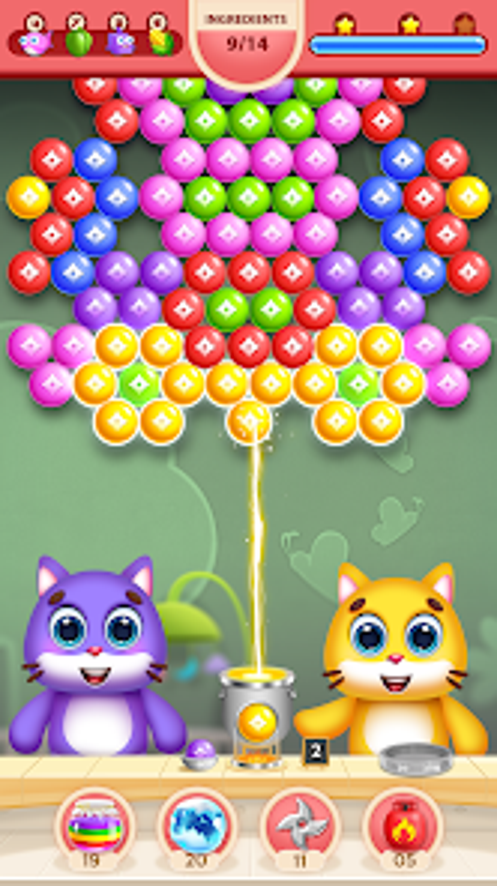 Cat Pop : Bubble Shooter Games pour Android - Télécharger