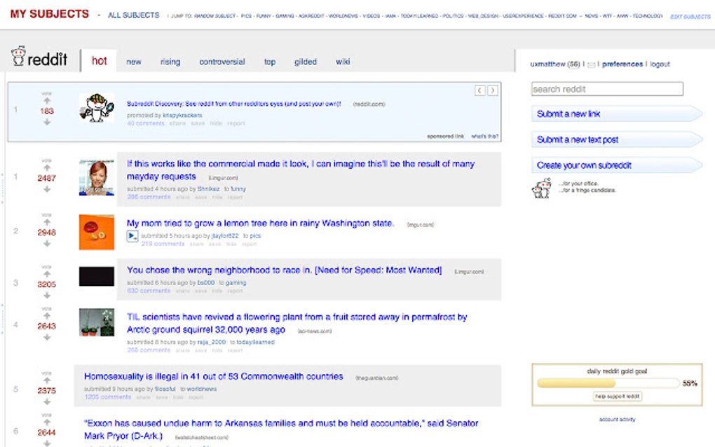 Reddit Makeover for Google Chrome - Extension Download