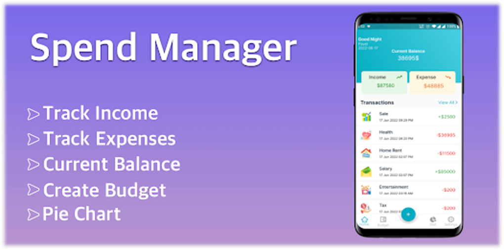 Expense Budget Manager para Android - Descargar Expense Budget Manager para Android - Descargar