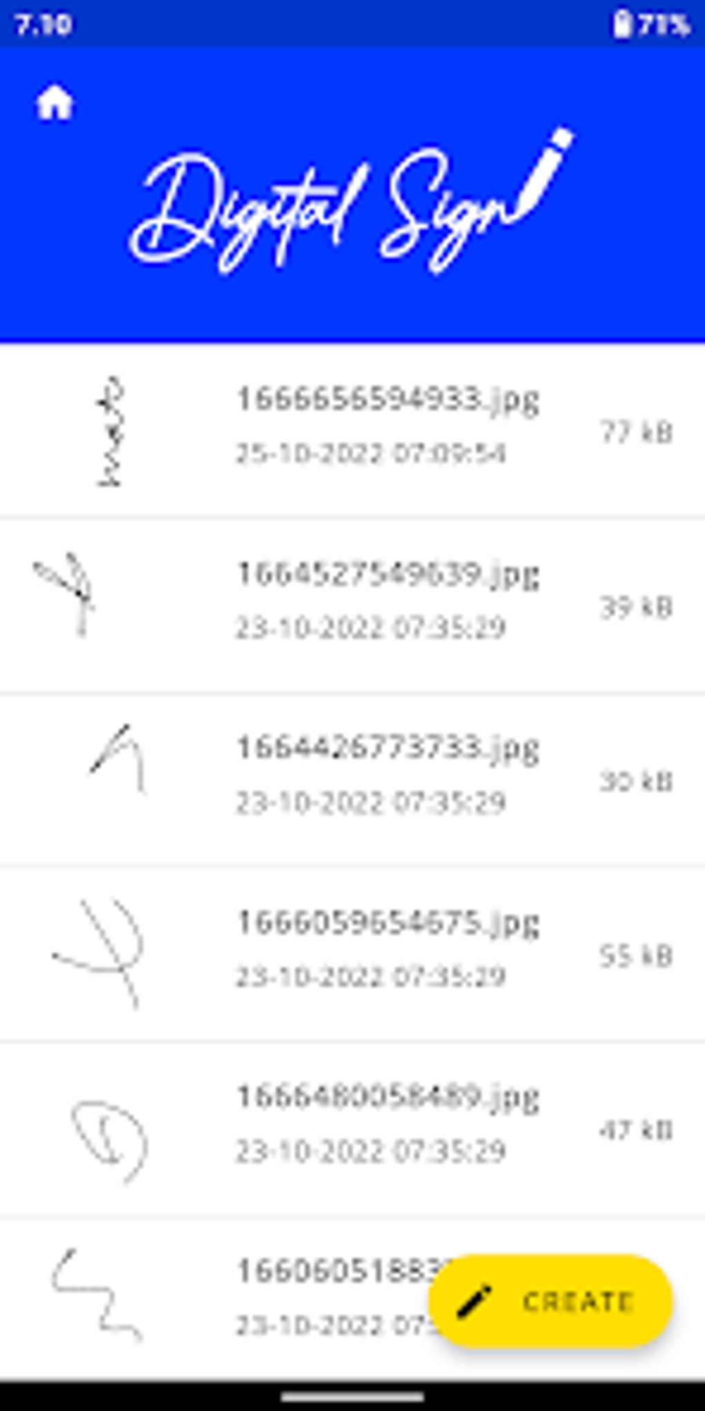 Tanda Tangan Digital per Android - Download