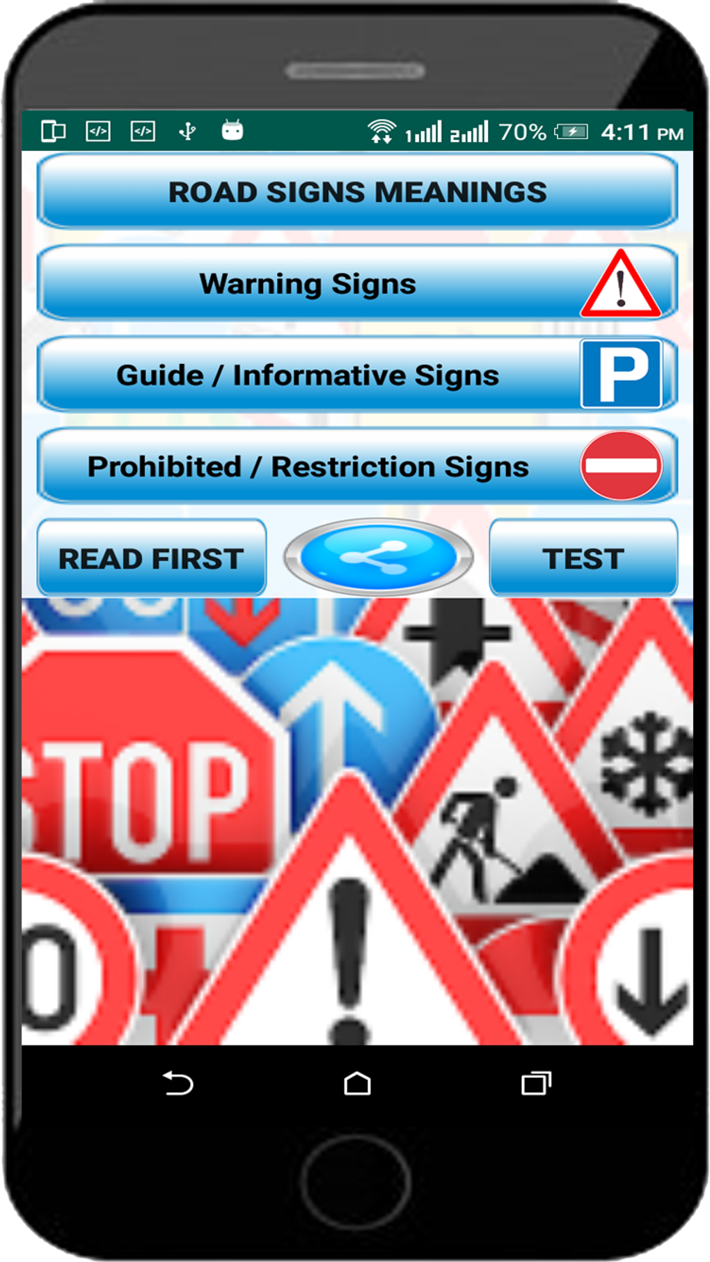 Road Traffic Signs for Android - Download