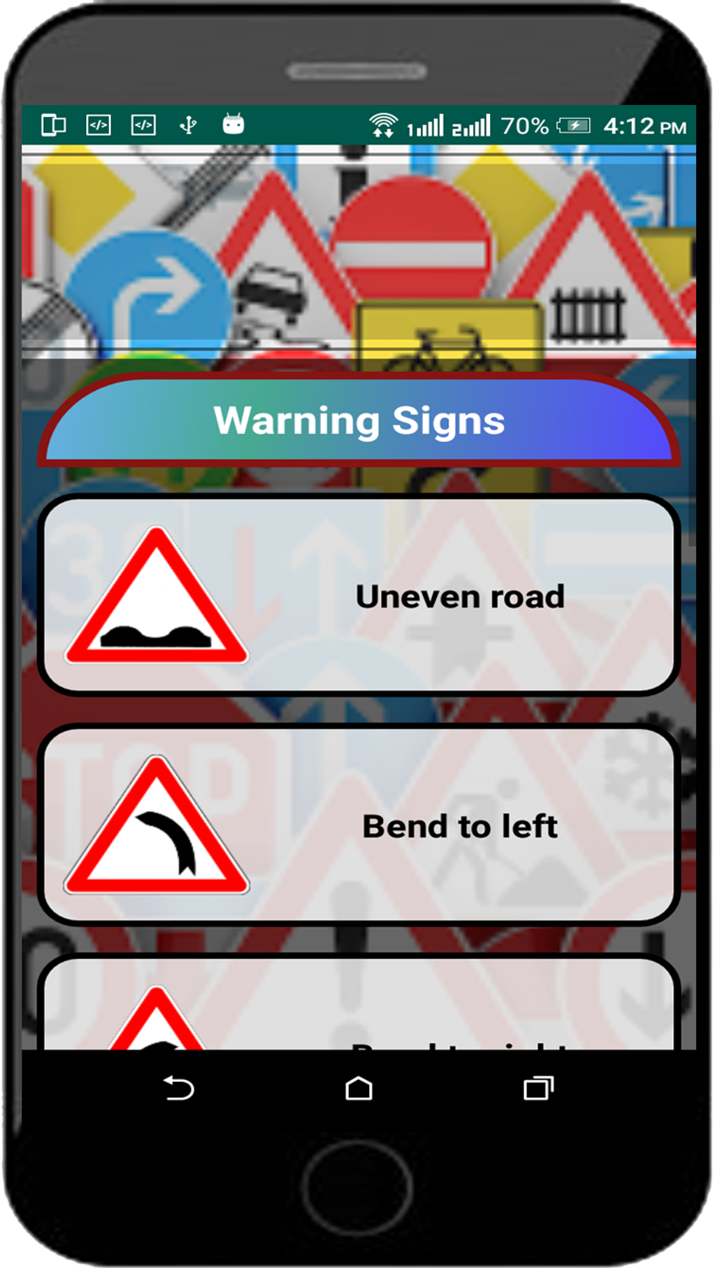 Road Traffic Signs for Android - Download