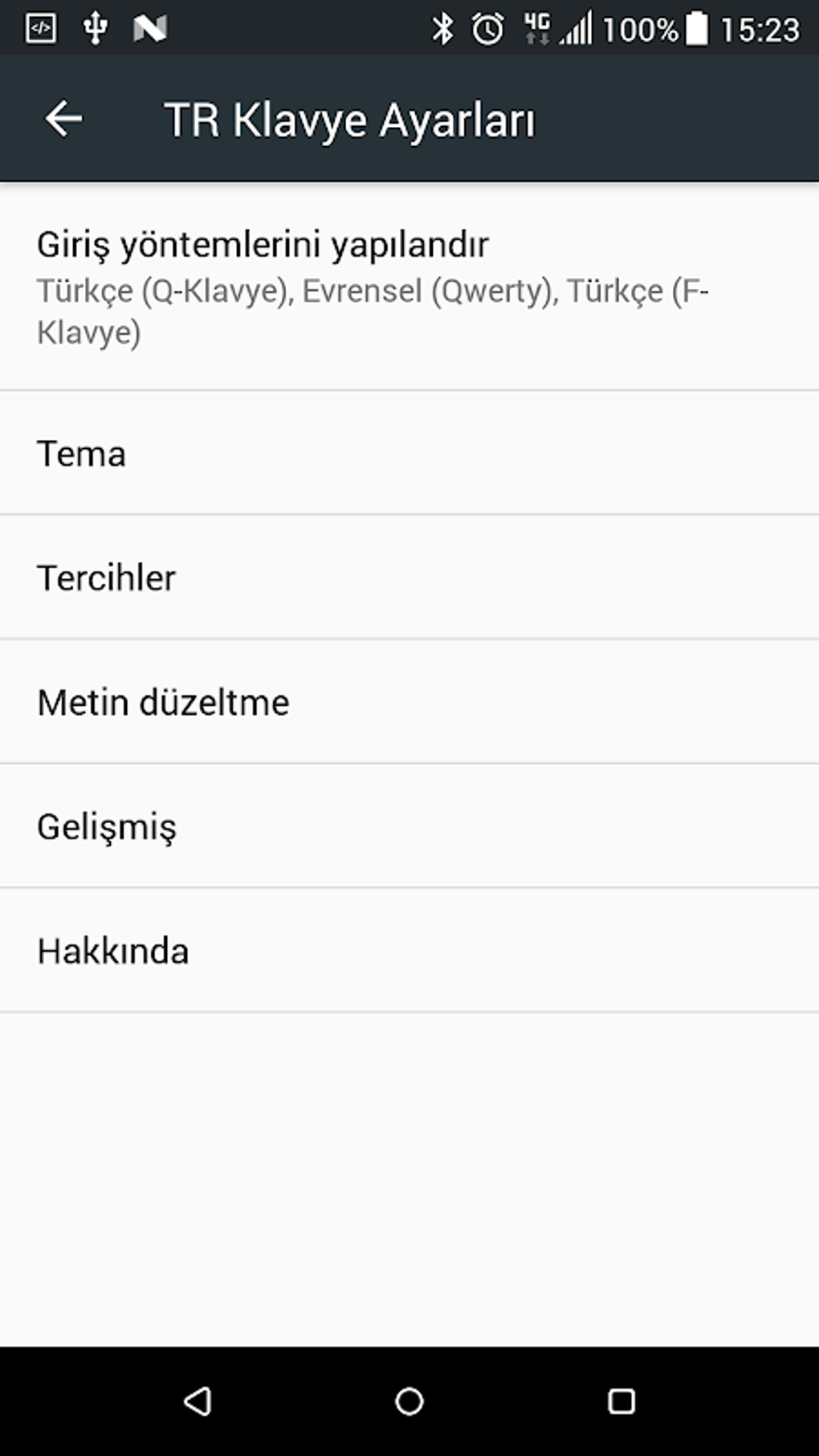 Turkish Keyboard APK para Android - Descargar