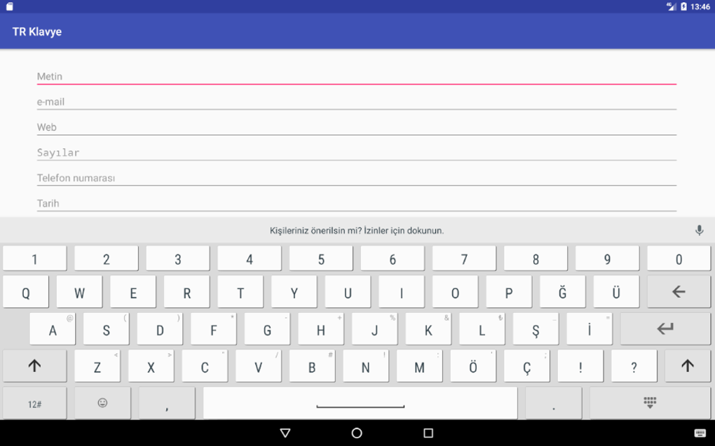 Turkish Keyboard APK para Android - Descargar