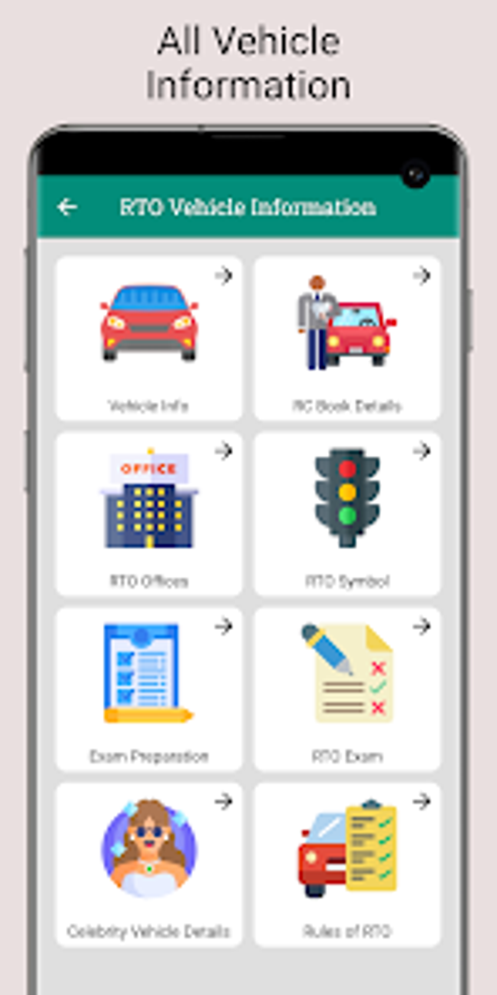 RTO Vehicle Information cho Android - Tải về