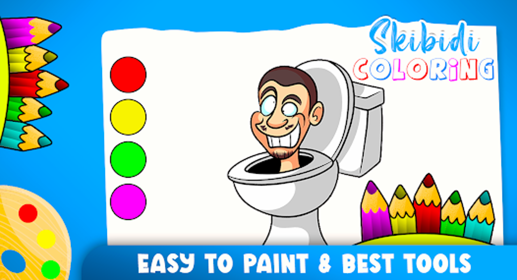 Skibidi Toilet Coloring Book per Android - Download