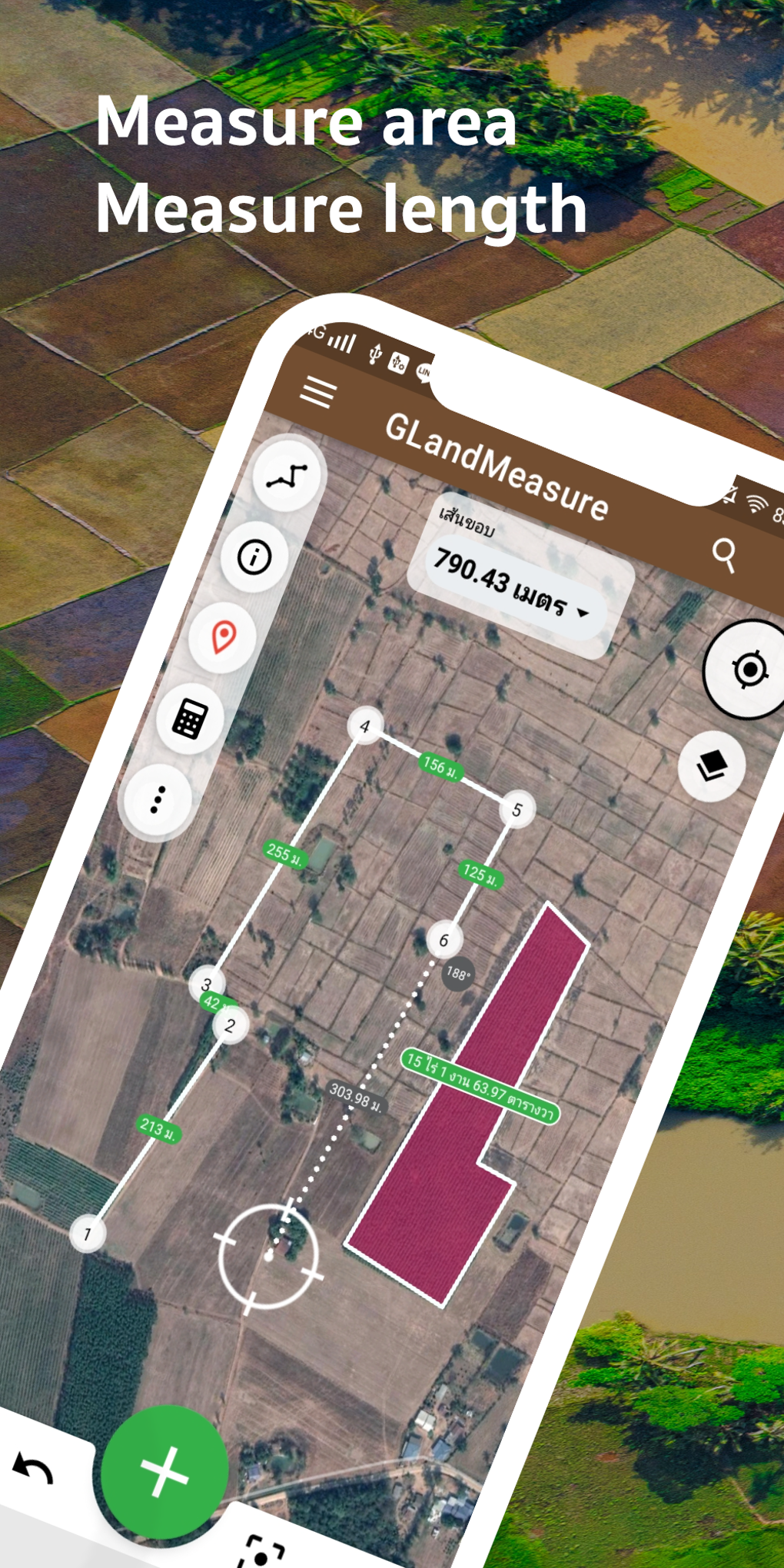 Measure area GPS GLandMeasure APK for Android - Download