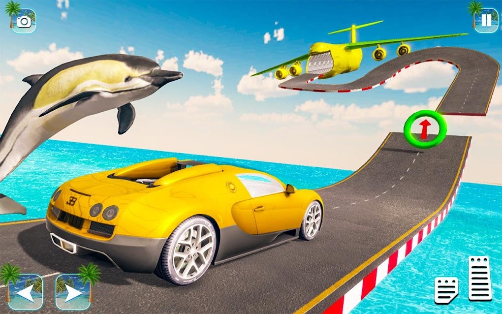 Ramp Car Stunts - Beach Racing for Android - Download