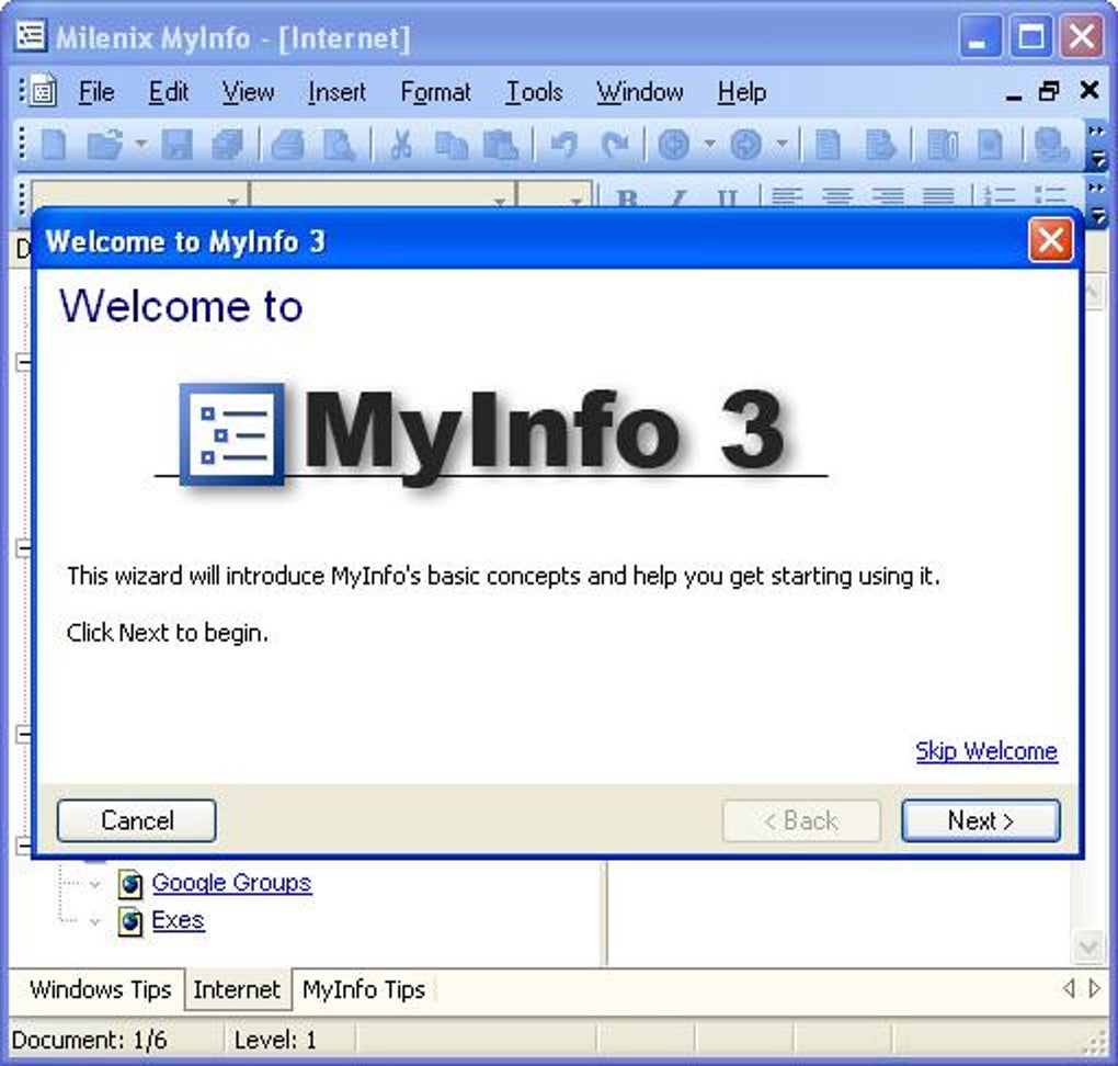 MyInfo - Download