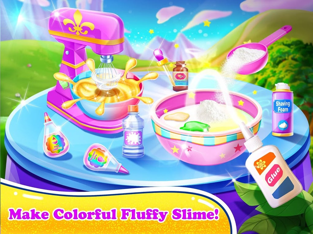 Giant Unicorn Slime Simulator-Rainbow Slime Games for Android - Download