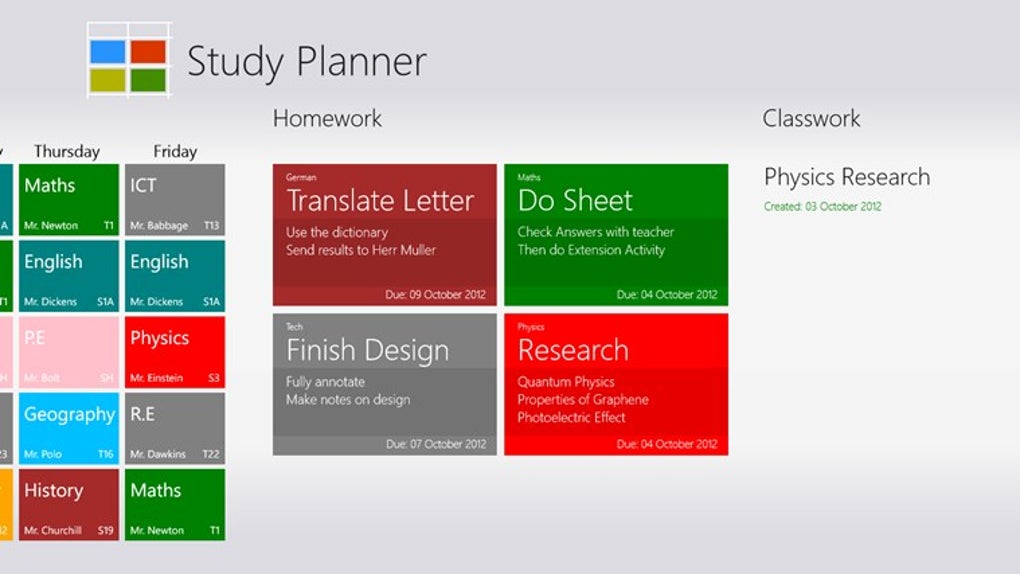 Study Planner For Windows 10 Windows Download Study Planner For Windows 10 Windows Download