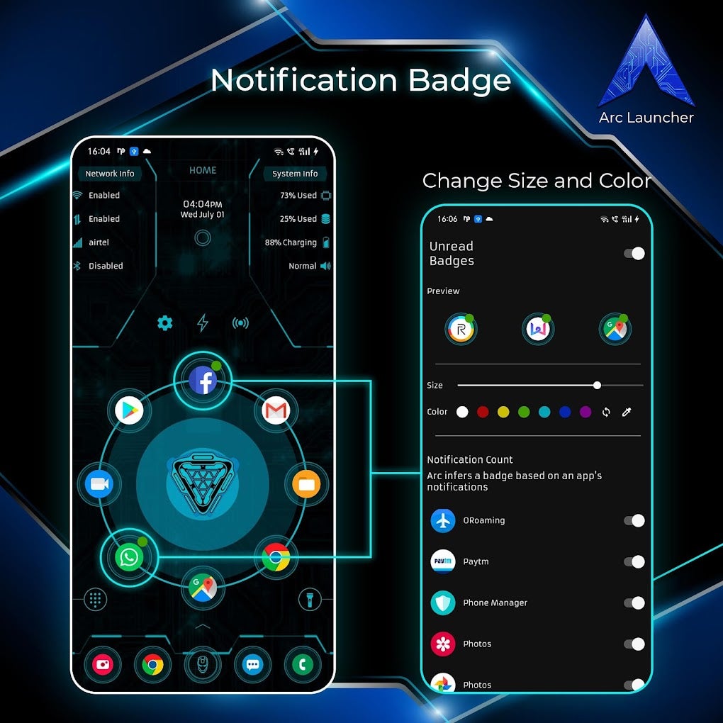 ARC Launcher 2021 4D Themes for Android - Download