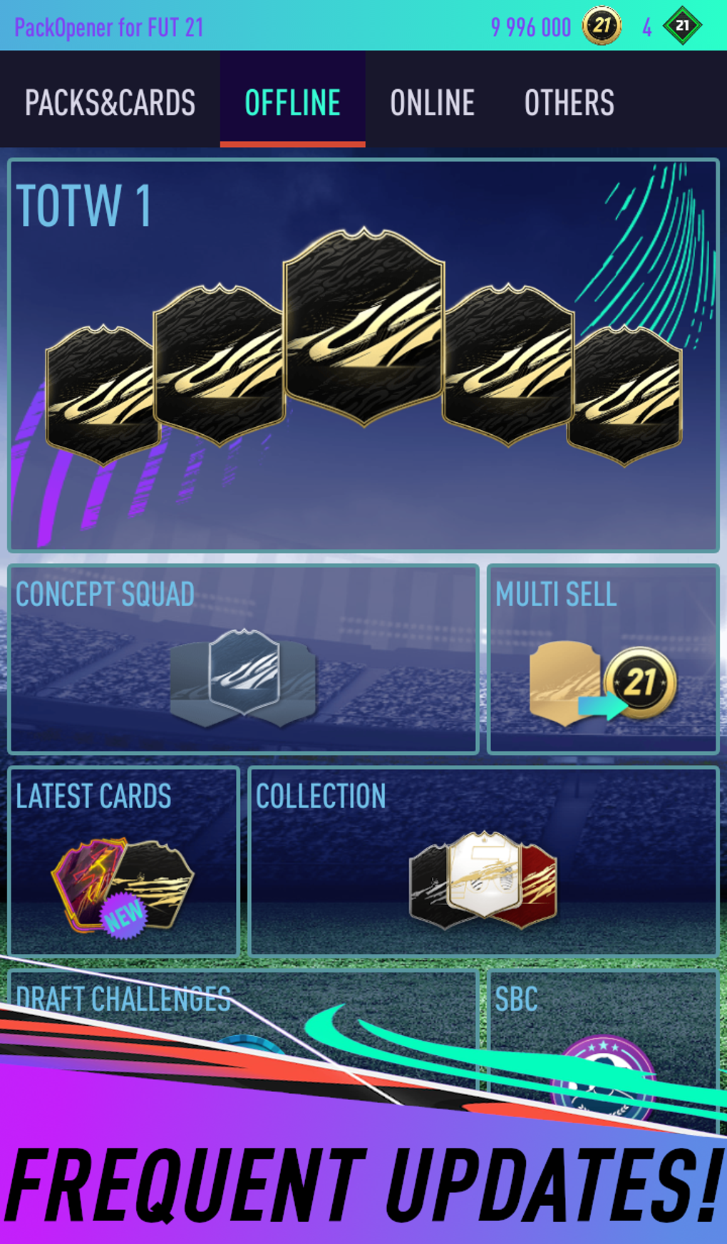 Pack Opener for FUT 21 APK for Android - Download