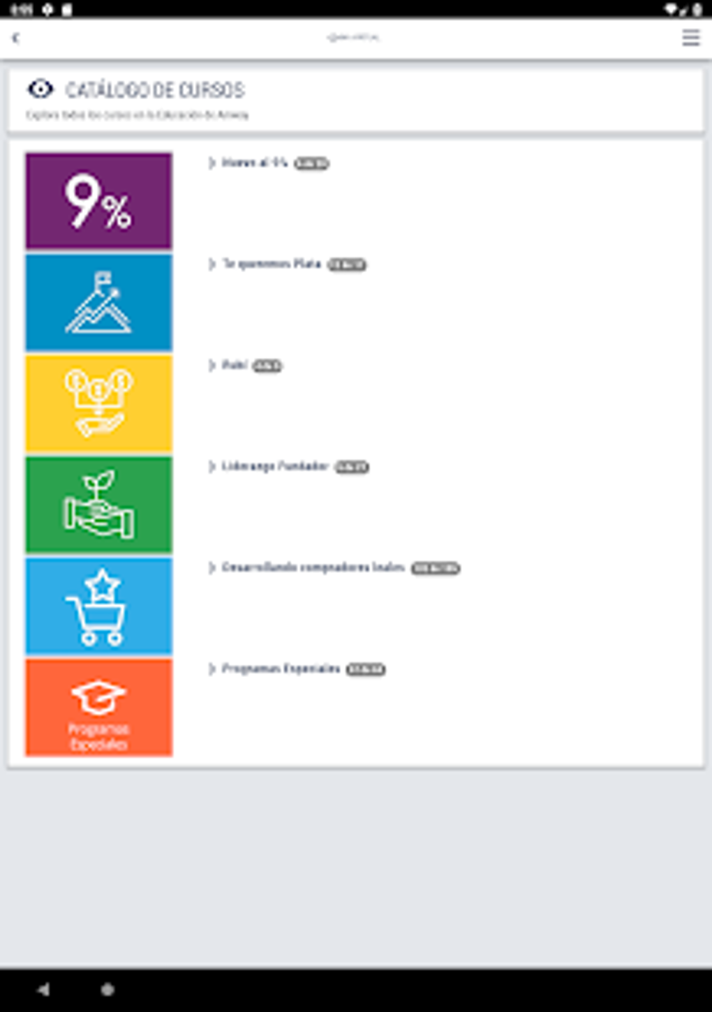 INA Virtual LMS para Android - Descargar